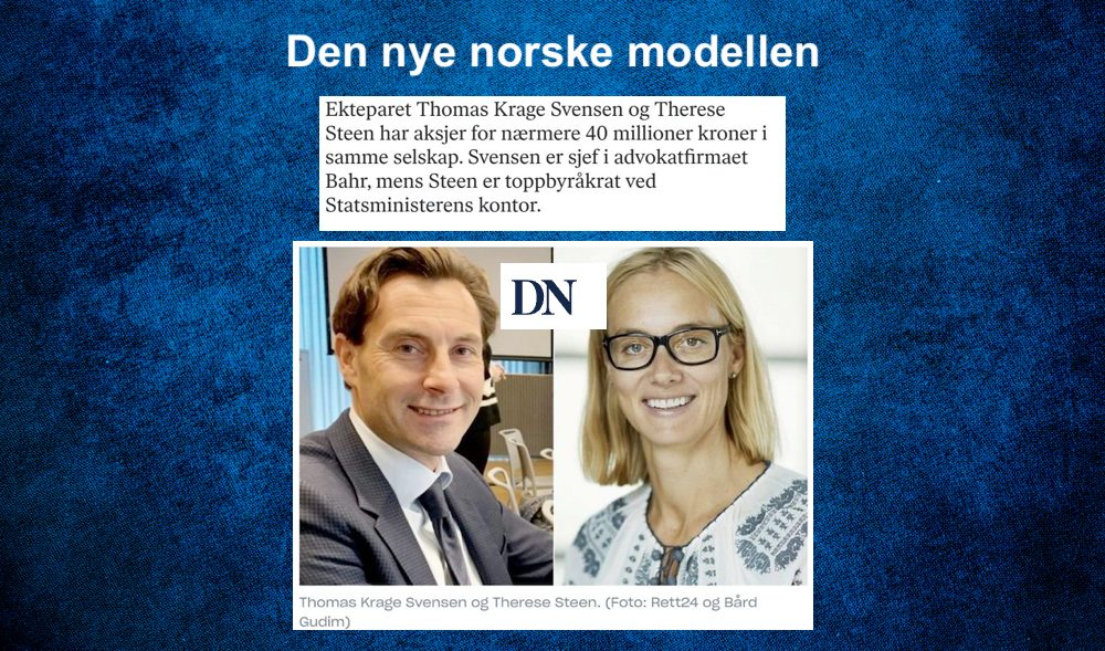 Føles det ikke herlig å være sponsor for Oslos juridiske og offentlige ...